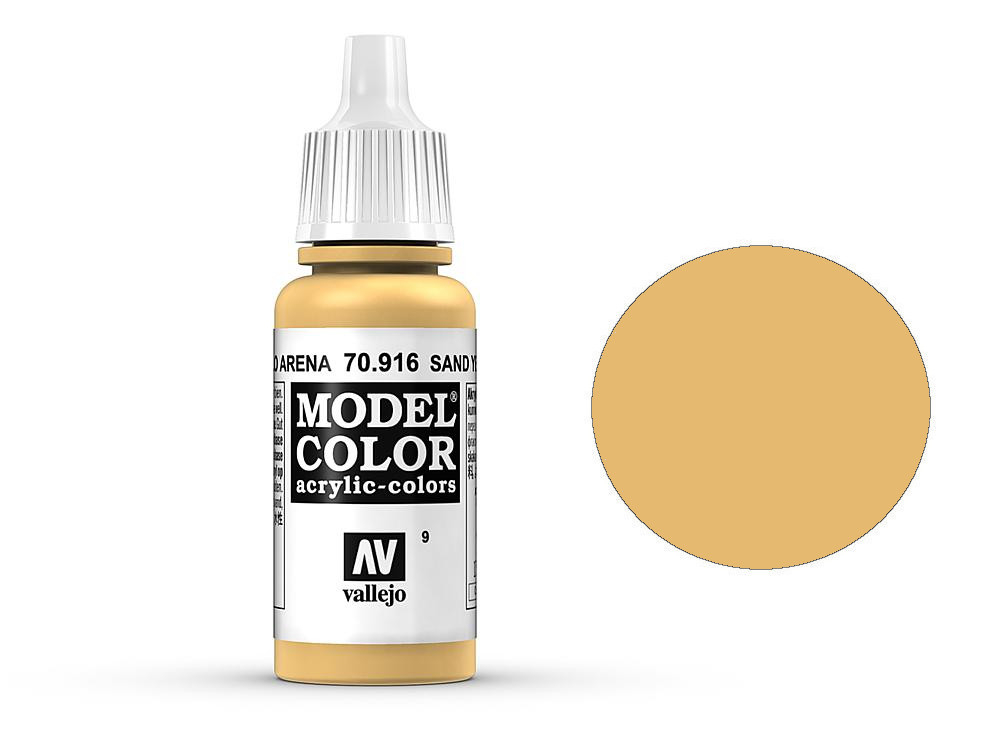 Vallejo Model Color 916 - Sandgelb matt