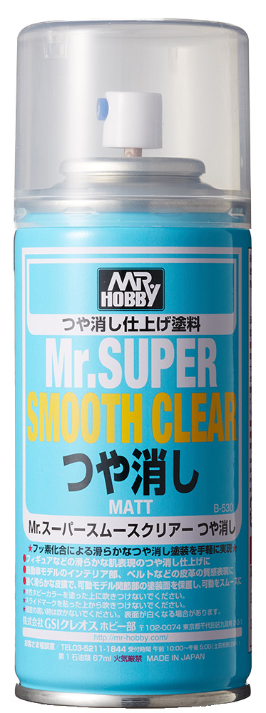Mr. Super Smooth Clear Spray matt / flat